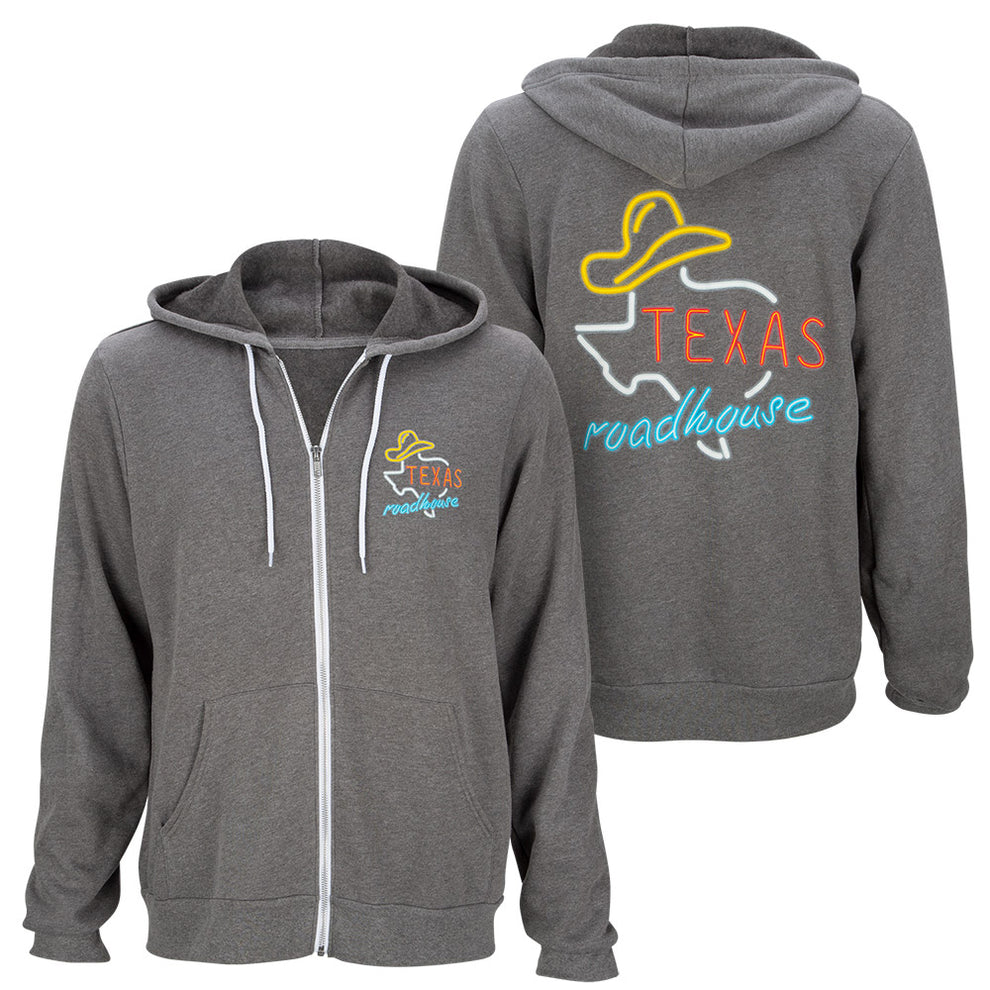 Neon TXRH Logo - Full Zip – Texas Roadhouse Shop